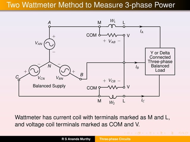 Three phase-circuits