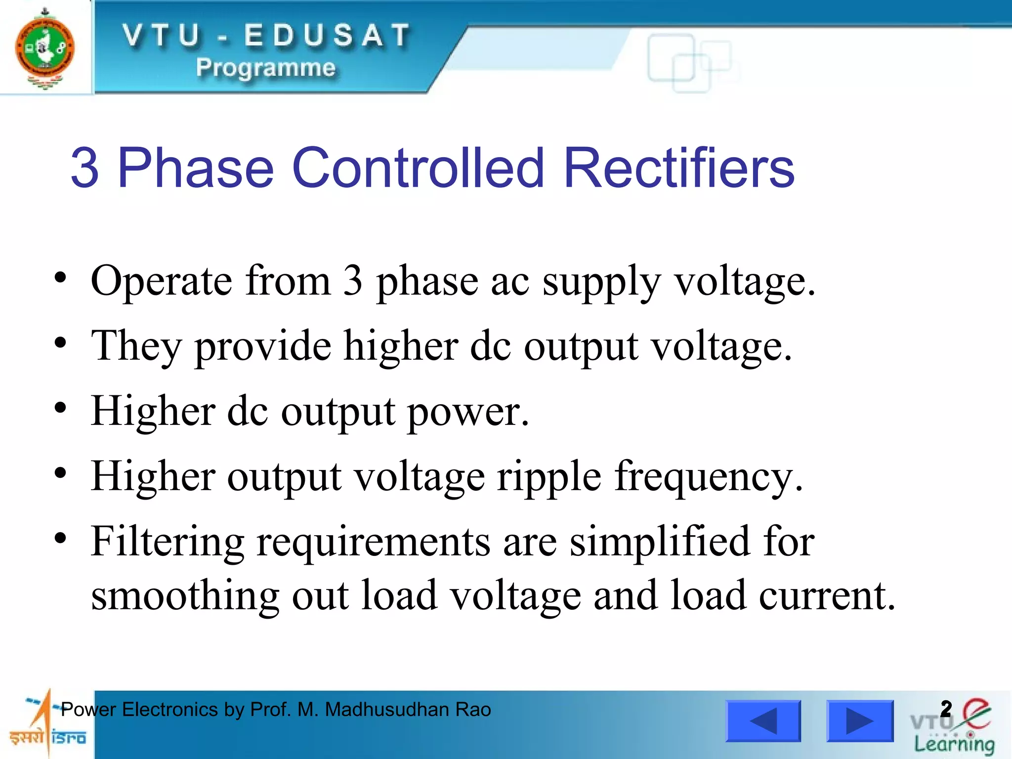 Three phase-controlled-rectifiers | PPT