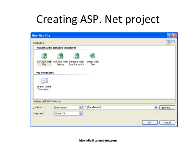 Three tier Architecture of ASP_Net | PPT | Databases | Computer Software and Applications