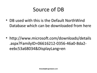 Three tier Architecture of ASP_Net | PPT | Databases | Computer Software and Applications