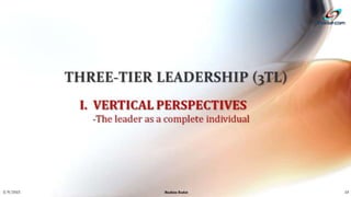 THREE-TIER LEADERSHIP | PPTX