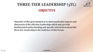 THREE-TIER LEADERSHIP | PPTX
