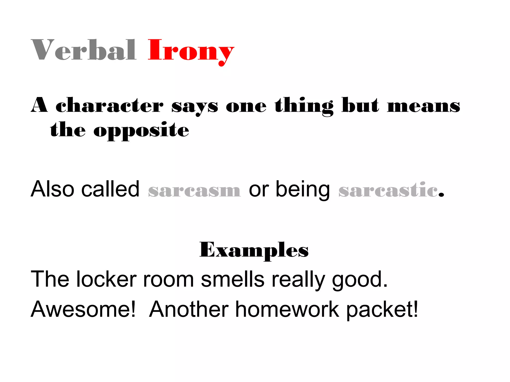 Three types-of-irony-lesson2-1 | PPT