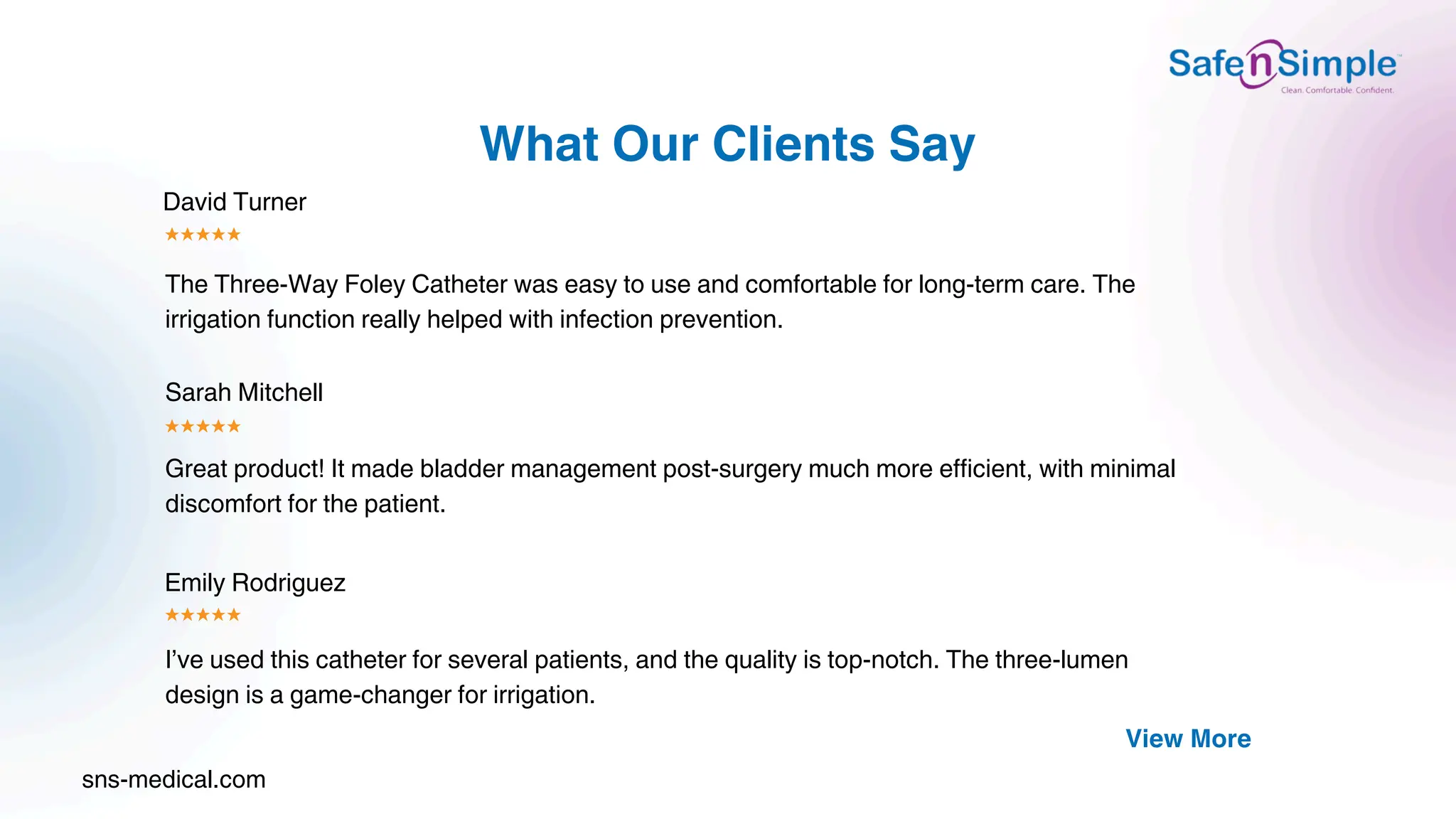 Three-Way Foley Catheter | Silicone Catheter - SNS Medical | PDF