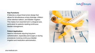 Three-Way Foley Catheter | Silicone Catheter - SNS Medical | PDF