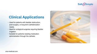 Three-Way Foley Catheter | Silicone Catheter - SNS Medical | PDF