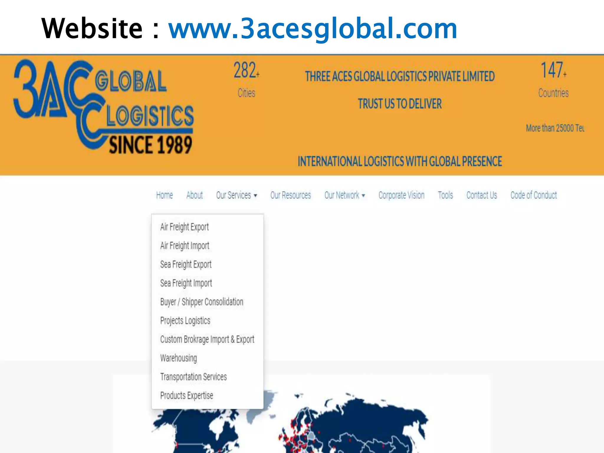 Three aces global logistics pvt. ltd | PPT | Free Download