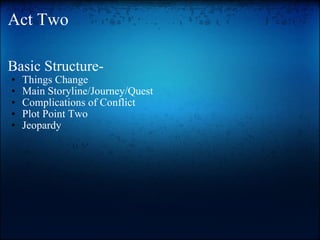 Three Act Structure | PPT
