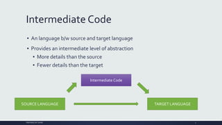 Three address code In Compiler Design | PPT