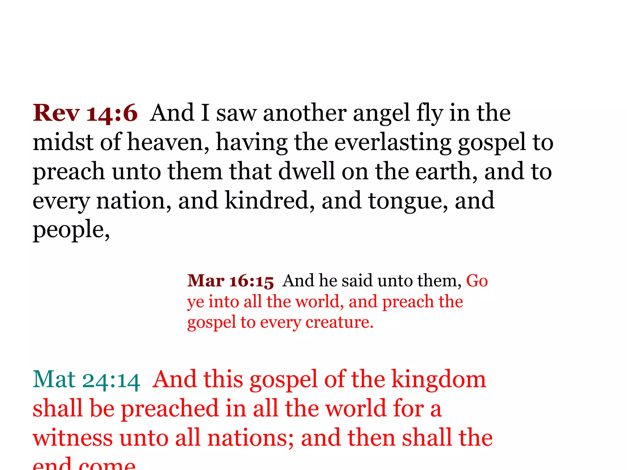 Three angels message | PPTX