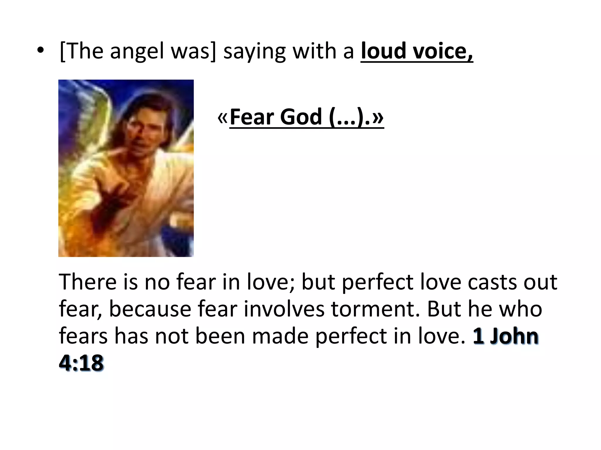 Three angels message | PPTX