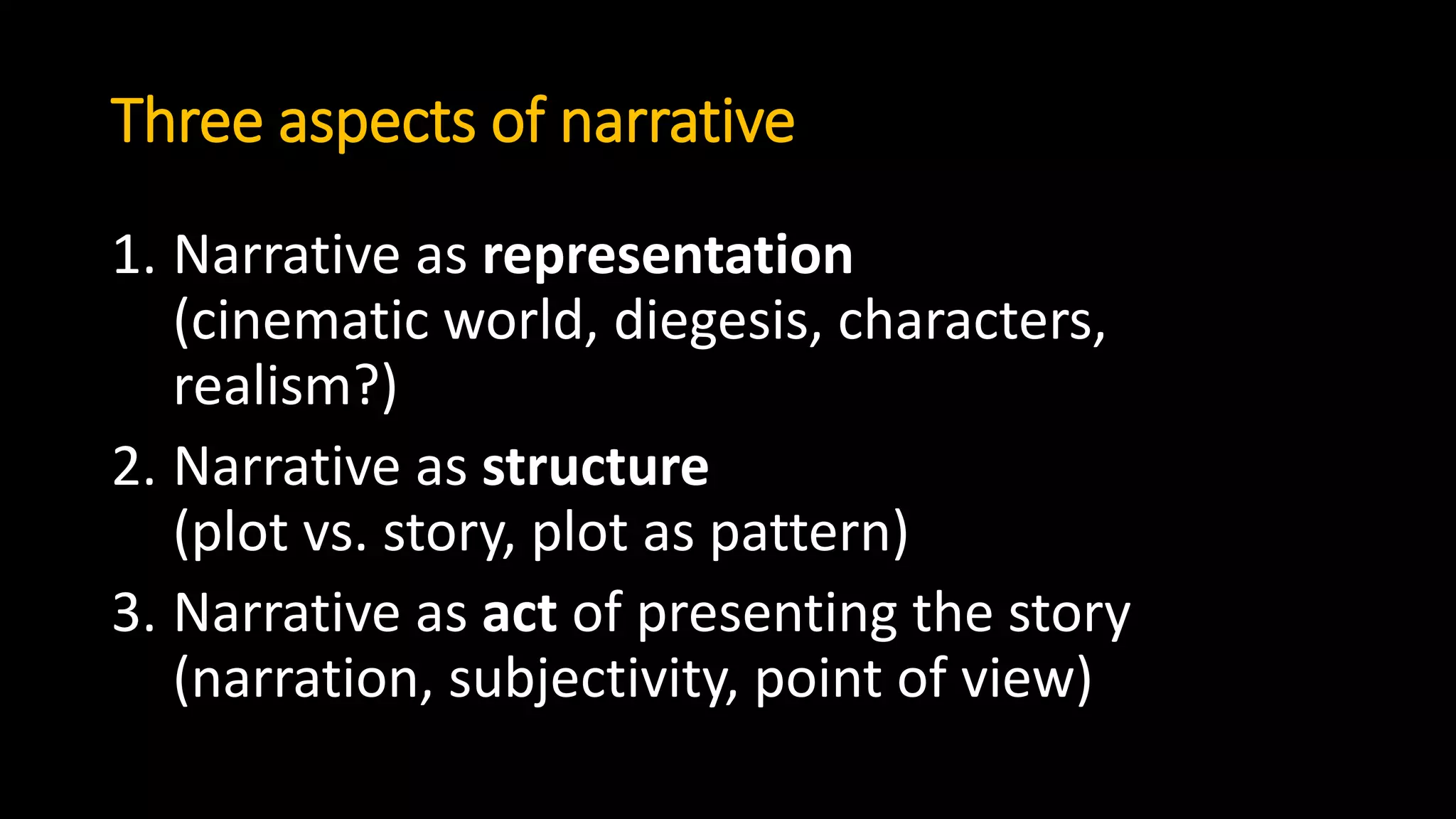 Narrative Conventions | PPTX