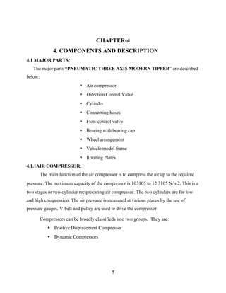 Three axis pneumatic modern trailer | DOC