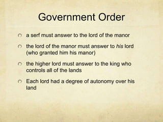 Three Banners of Feudalism | PPT