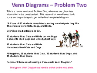 Three Circle Venn Diagrams | PPTX
