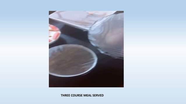 three course meal.pptx assignment helping | PPTX
