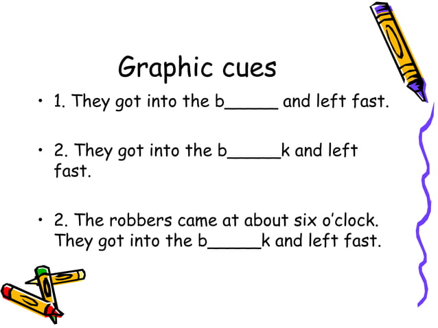 Three Cueing Systems Ppt