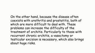 Three Diagnostic Criteria For Acute Orchitis | PPTX