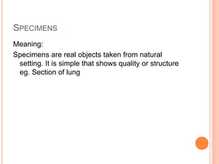 Three dimensional aids | PPTX