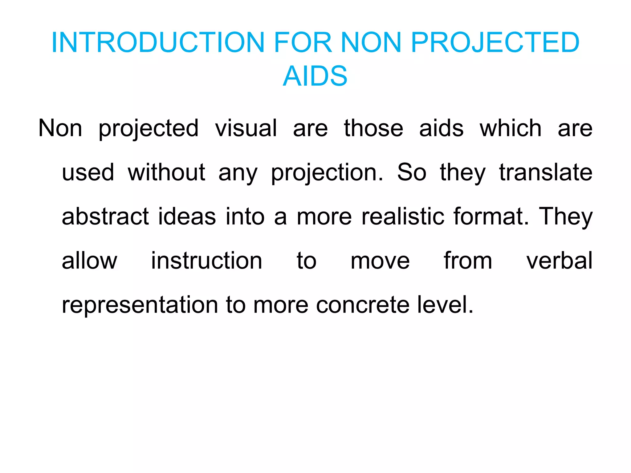 Three dimensional aids | PPTX