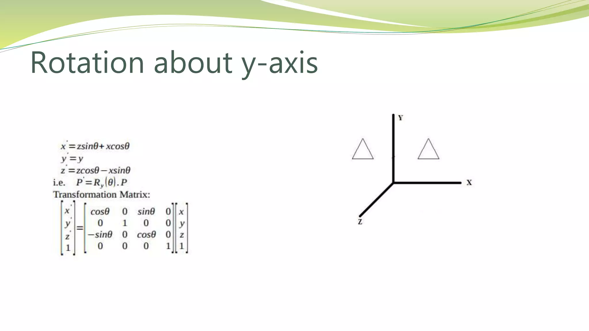 Three dimensional graphics | PPTX