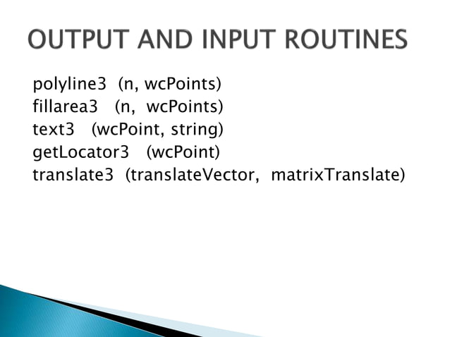 Three dimensional graphics package.N.kavitha.pptx