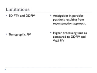 Three dimensional particle image velocimetry | PPT