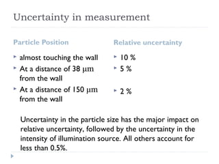 Three dimensional particle image velocimetry | PPT