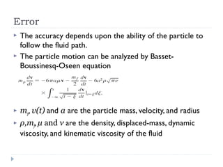 Three dimensional particle image velocimetry | PPT