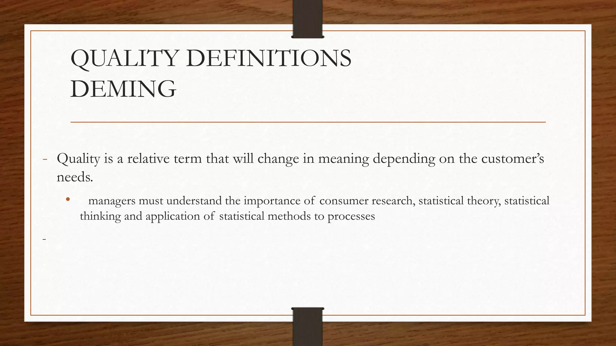 Pioneers of TQM | PPTX