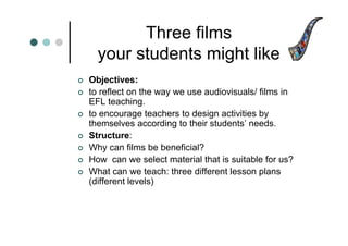 Three films Ana Maria Nieto Aparicio | PDF | Education
