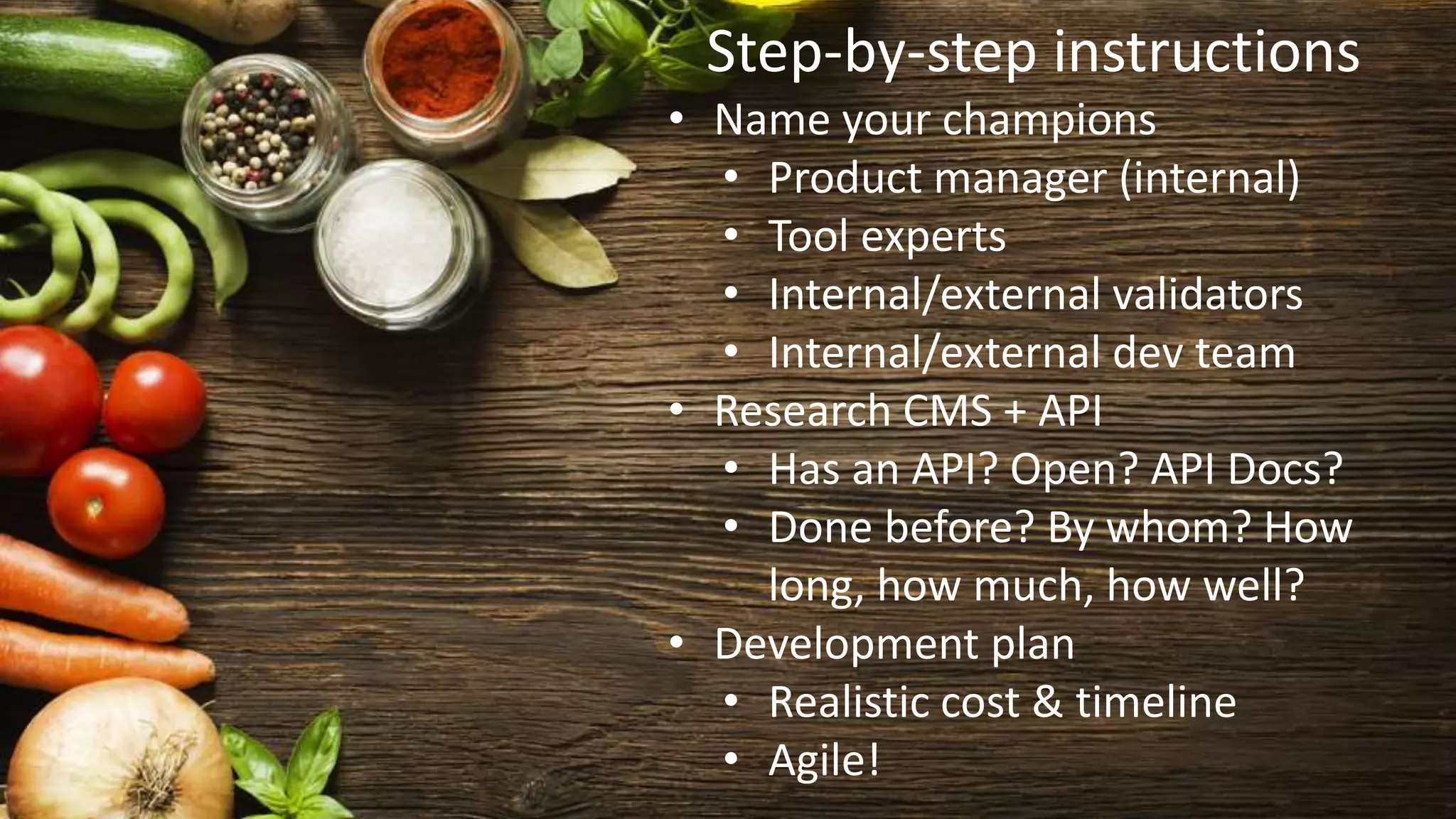 Threefold integration: CMS, TMS, and CAT — UTIC 2016 | PPT
