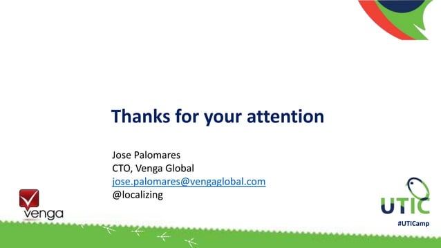 Threefold integration: CMS, TMS, and CAT — UTIC 2016 | PPT