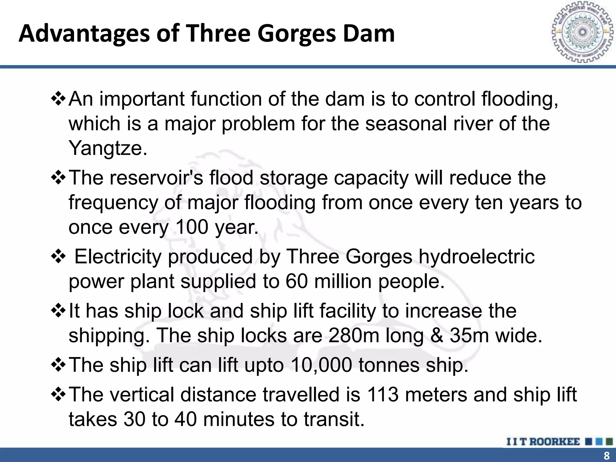 Three gorges dam pptx | PPTX