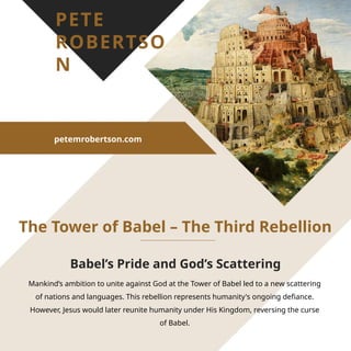 Three Grand Rebellions: A Journey of Spiritual Growth and Redemption ...