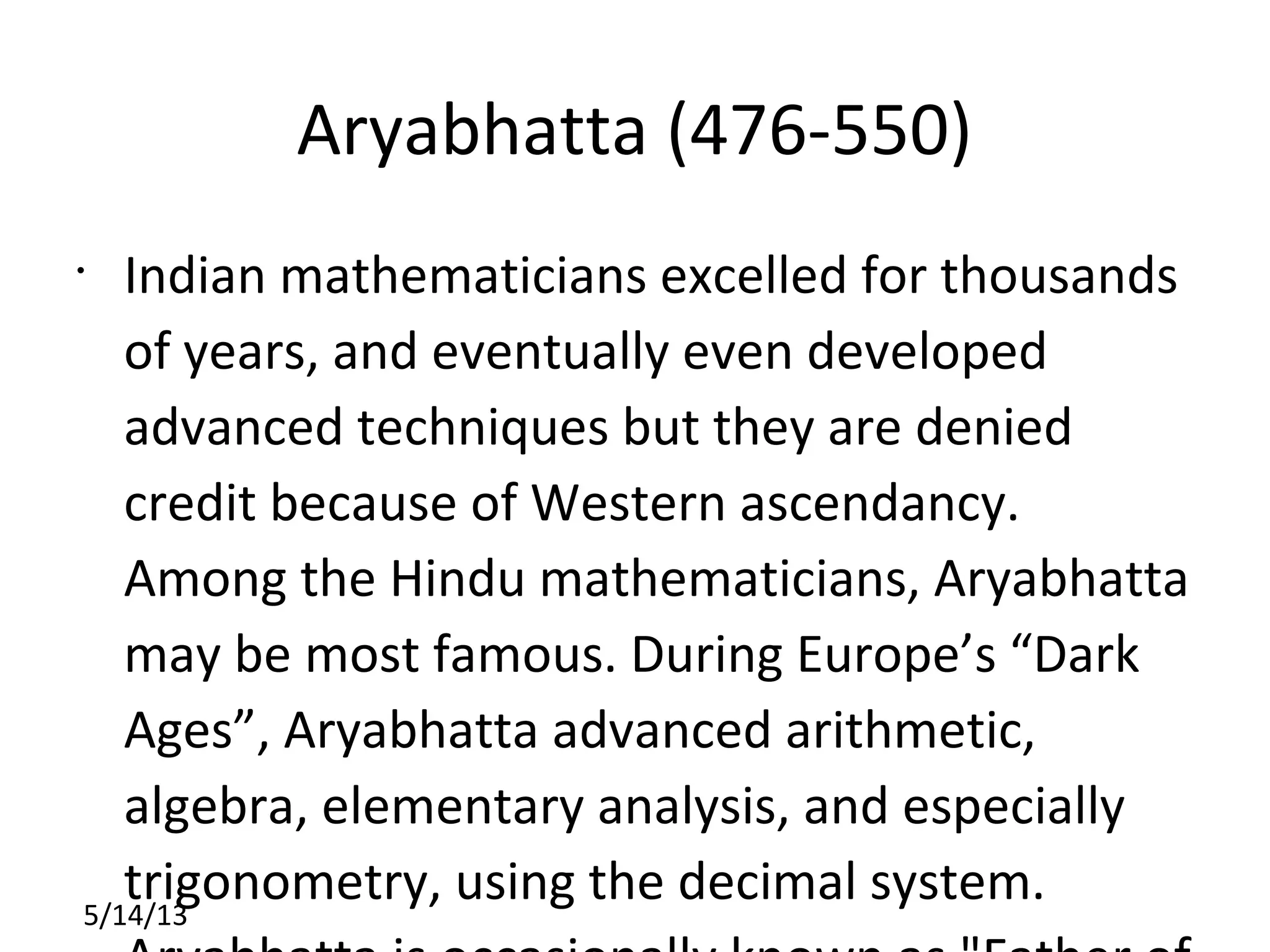 Three great mathematicians 2 | PPT