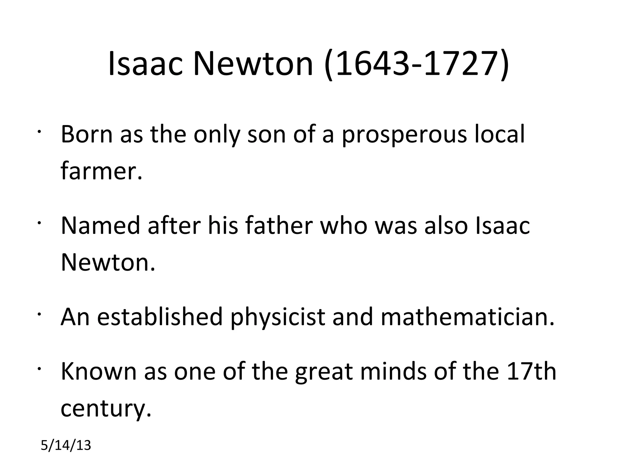 Three great mathematicians 2 | PPT