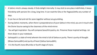 three gunas – sattva, rajas, and tamas | PPTX