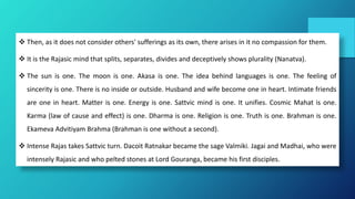 three gunas – sattva, rajas, and tamas | PPTX
