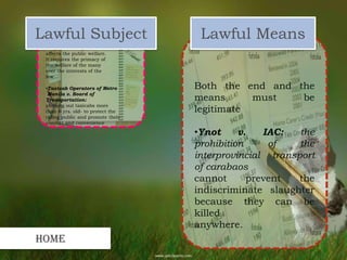 Three inherent powers of the state | PPTX