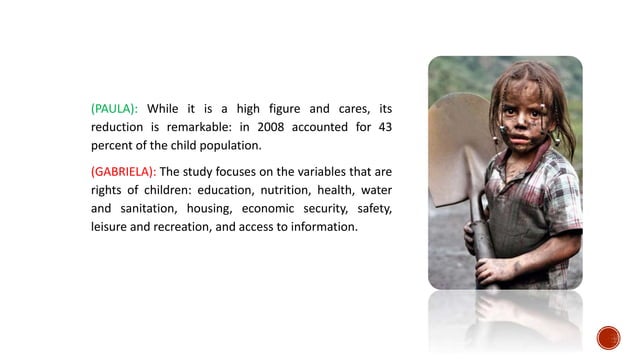 Three in ten children are in colombian poverty unicef | PPT