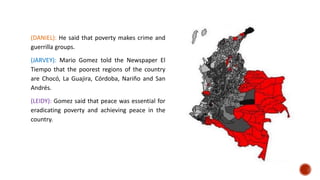 Three in ten children are in colombian poverty unicef | PPT