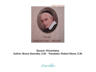 Three invitations of Bl. Marcantonio Durando, C.M. | PDF