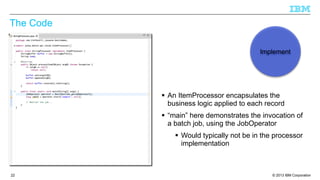 Three Key Concepts for Understanding JSR-352: Batch Programming for the Java Platform | PDF ...