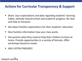 Three Keys to Engaging Parent in Student Learning | PDF