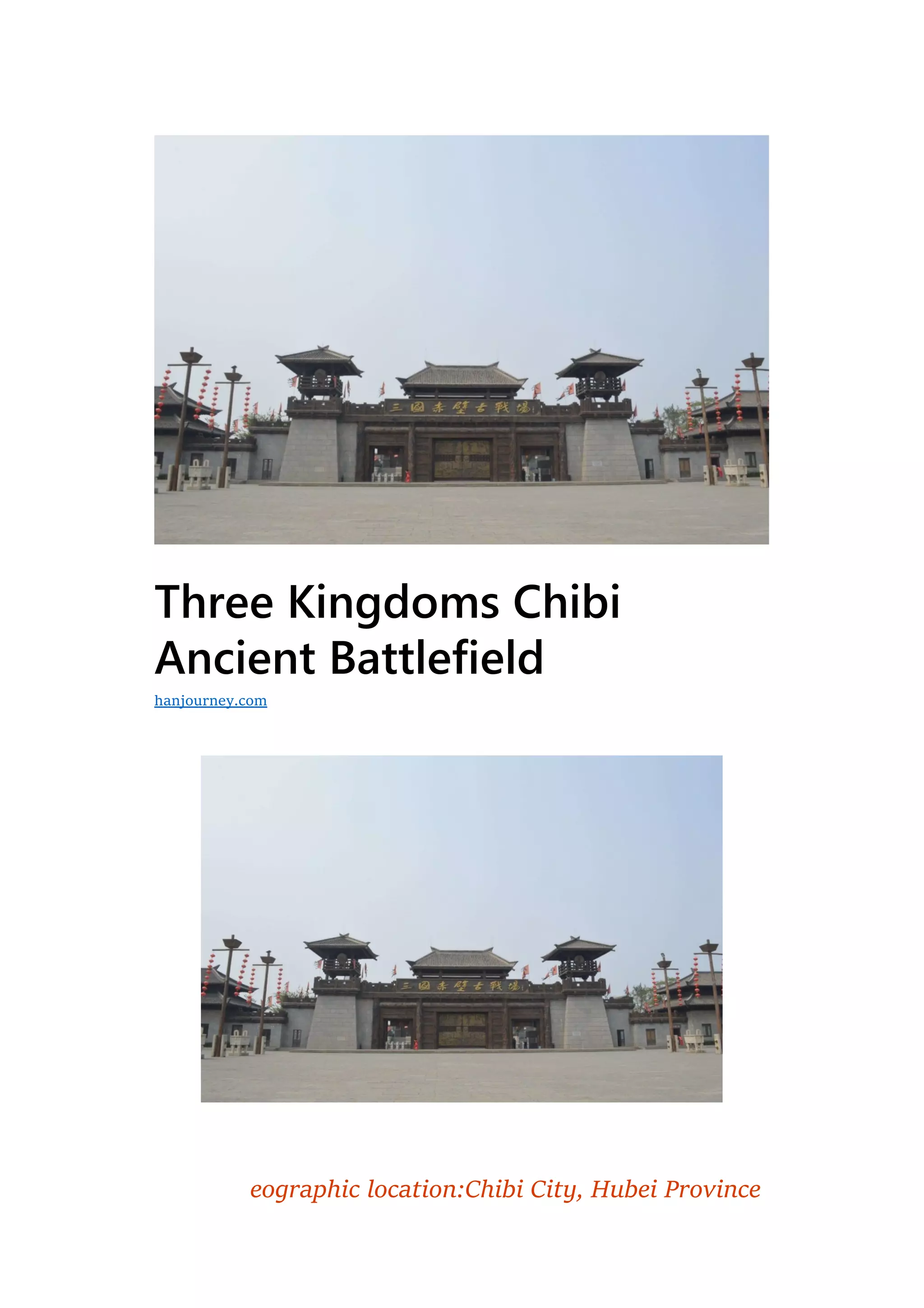 Three kingdoms chibi ancient battlefield | PDF