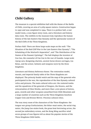 Three kingdoms chibi ancient battlefield | PDF