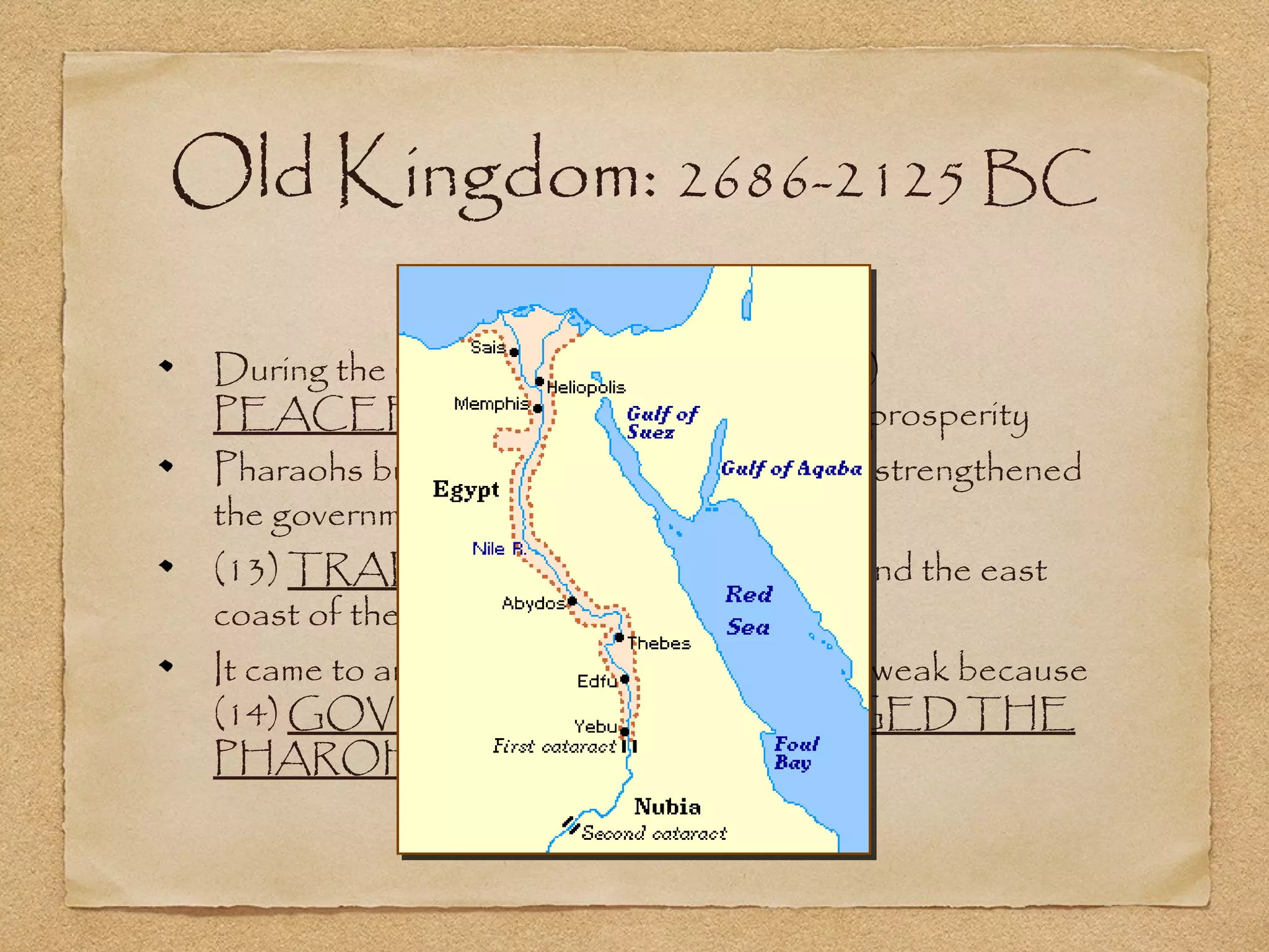 Ancient Egypt: Three Kingdoms Overview | PPT