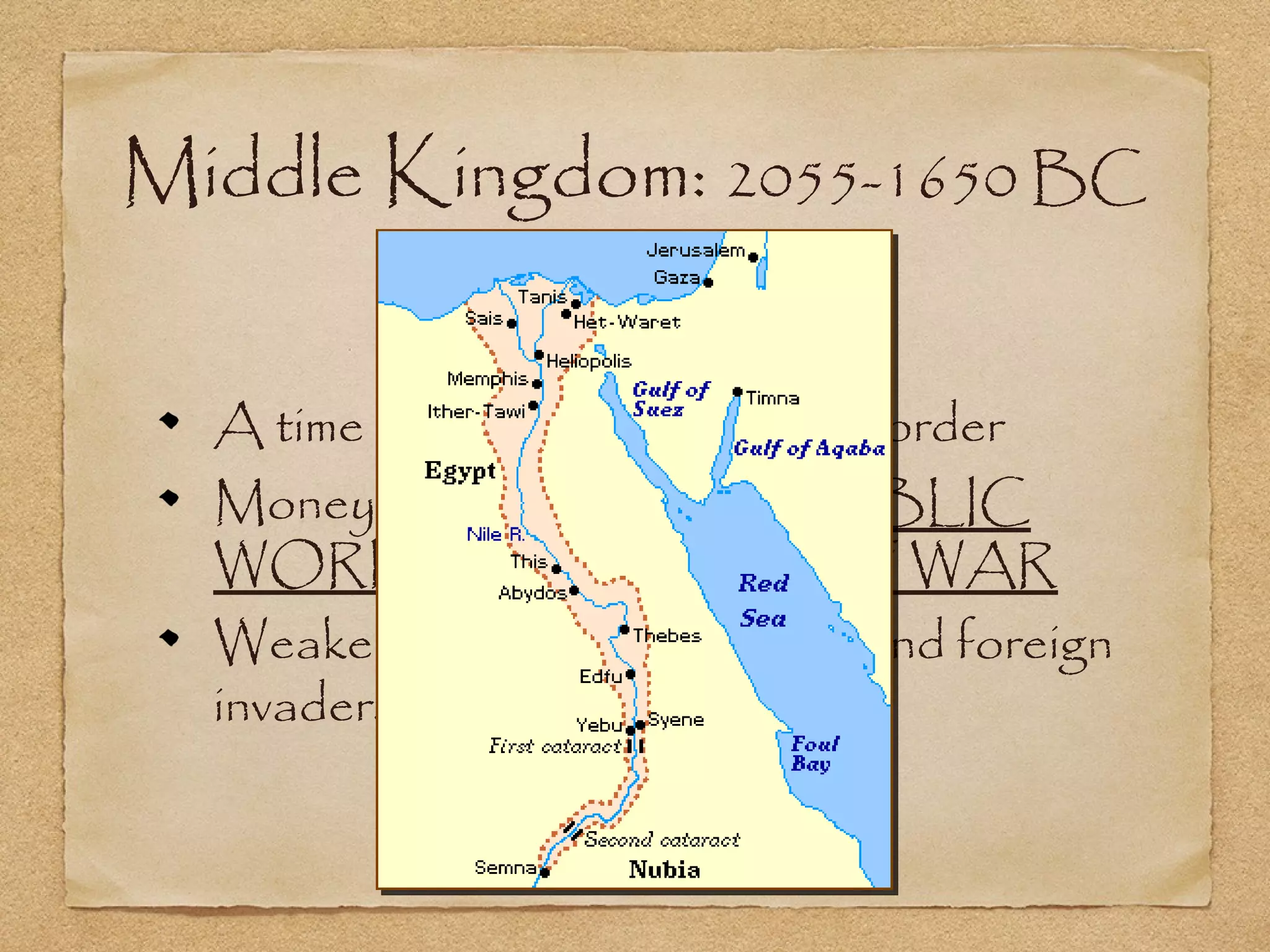 Ancient Egypt: Three Kingdoms Overview | PPT