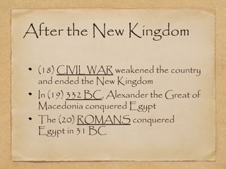 Ancient Egypt: Three Kingdoms Overview | PPT
